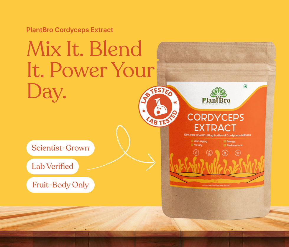 Organic Cordyceps Militaris (Keedajadi) Extract Powder — 25g – PlantBro ...